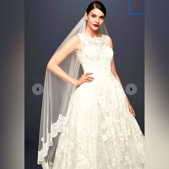 Oleg Cassini | Other | Oleg Cassini Lace Trim Walking Veil | Poshmark